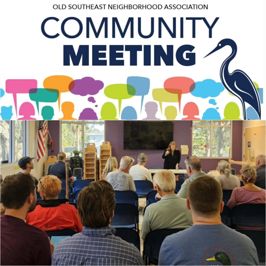 Community Meetings - Old Southeast Neighborhood Association